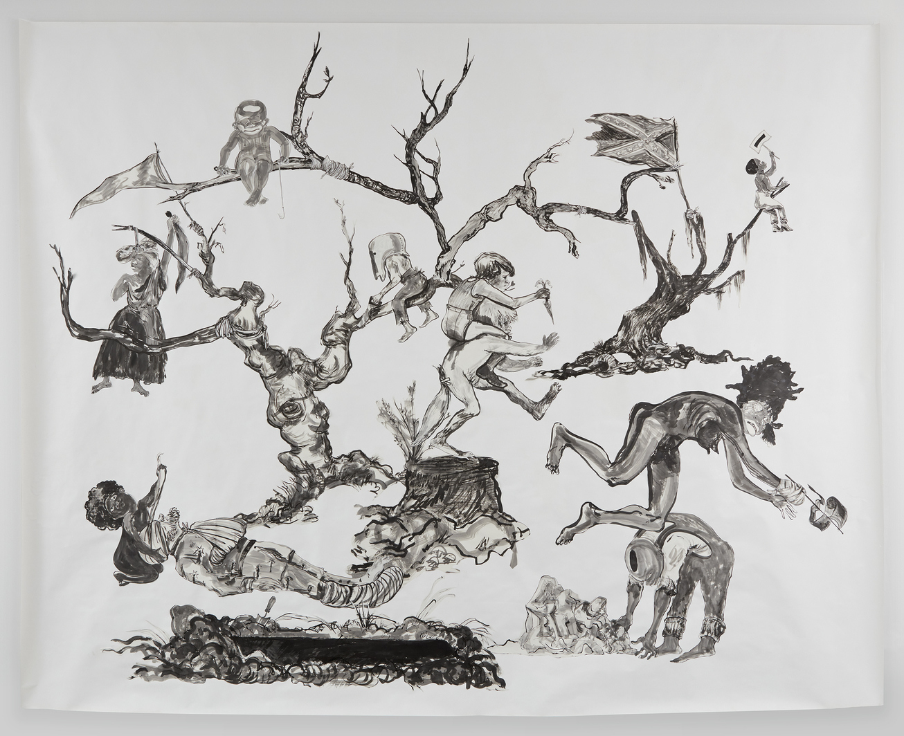 Harvard Art Museums Acquire Large-Scale Drawing by Kara Walker From ...