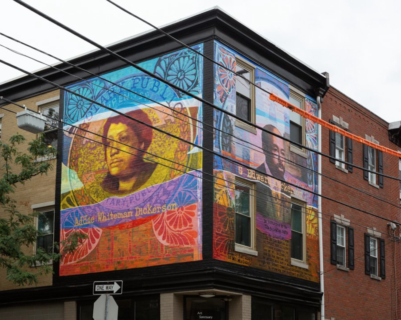 Latest News in African American Art: Philadelphia Mural Honors Couple ...