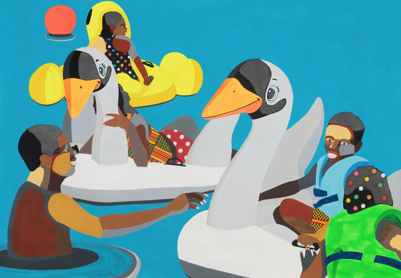 Floaters: Series of Leisurely Pool Images by Derrick Adams is About ...