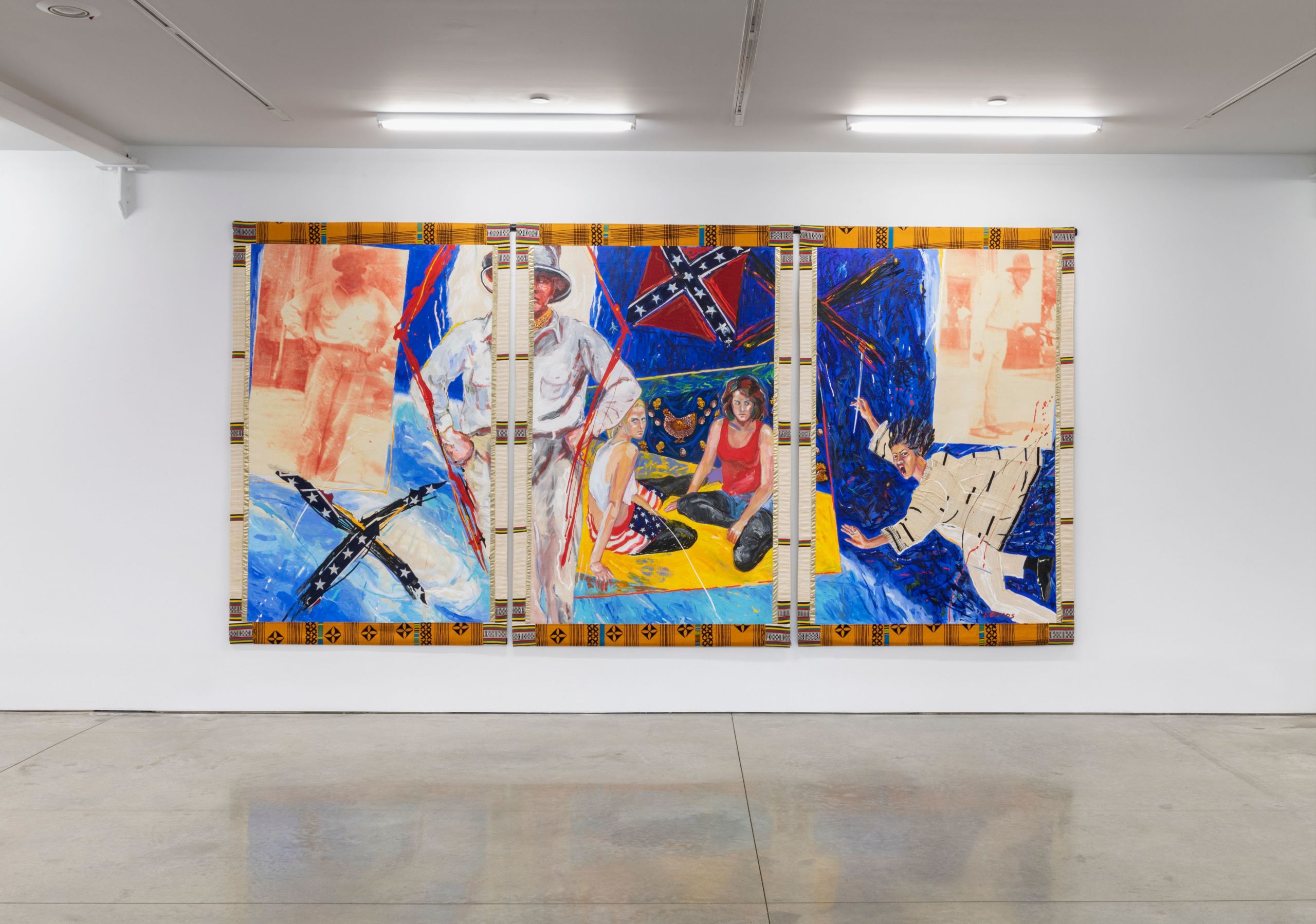 Artist Emma Amos on Her Falling Series: I Liked the Idea Somebody Was ...