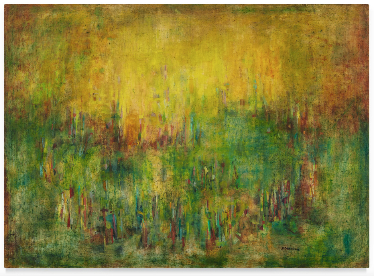 Evening Rhapsody: Norman Lewis Painting Owned by Playwright Lynn ...